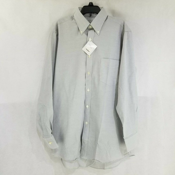 Sears | Shirts | Sears The Mens Store Dress Shirt Classic 6 3233 Gray ...